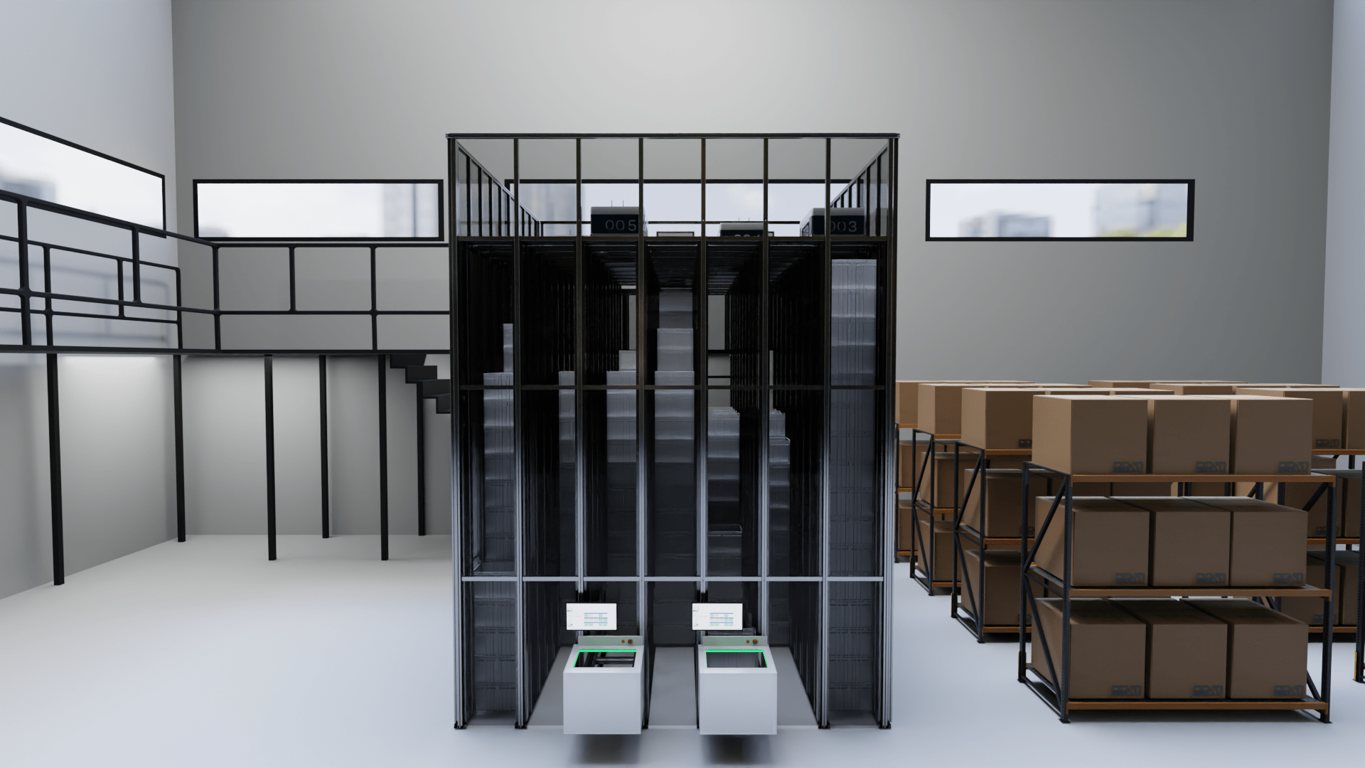 Pingspace Robotic Warehouse